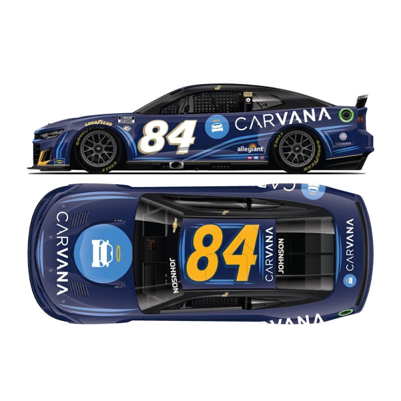 84 Jimmie Johnson, Carvana, CUP 2023 HO 1/24