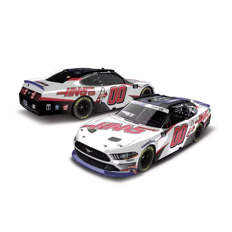 00 Cole Custer, Haas Automation, Champion, - FOIL NUMBER, 1/24 XFINITY ...