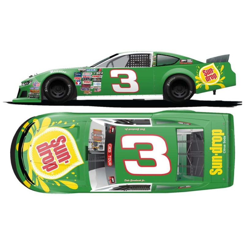 3 Dale Earnhardt Jr, Sun Drop, 1/64 Late Model 2024